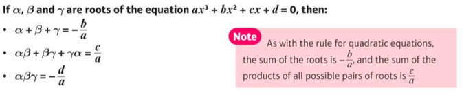 Roots Of A Cubic Equation